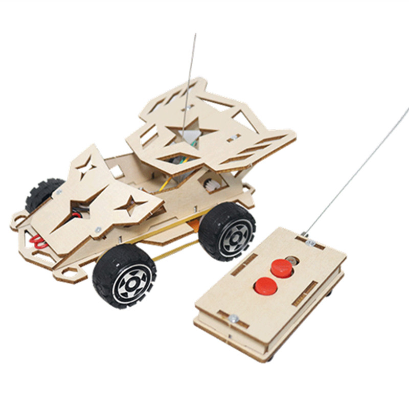 Remote Control Racing Car Kit | DIY Invention Material Bag for Kids
