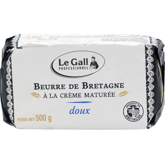 Beurre fermenté argole importé de france 500 g pour la pâtisserie et la ...