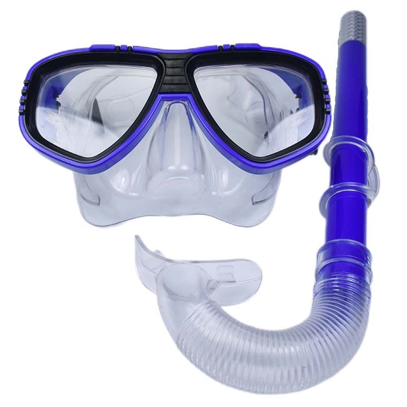 Summer Water Diving Mirror & Snorkel Set - Full Face Snorkel
