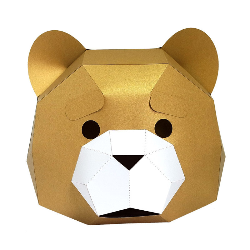 Bando Hewan Aino - Topeng Panda Teddy - Kartun Lucu untuk Anak-anak