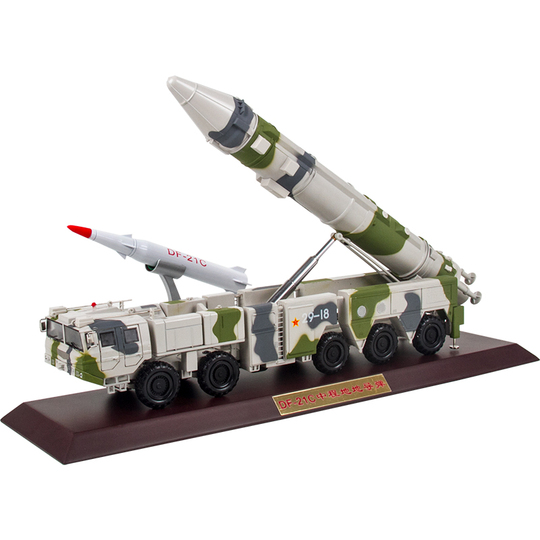 1:35 dongfeng 21d missile launch vehicle model alloy simulation для ...