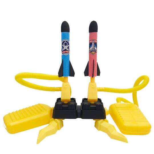 Children's Soaring Rocket Toy Foot Catapult Flying Small Rocket 3-4-5 ...