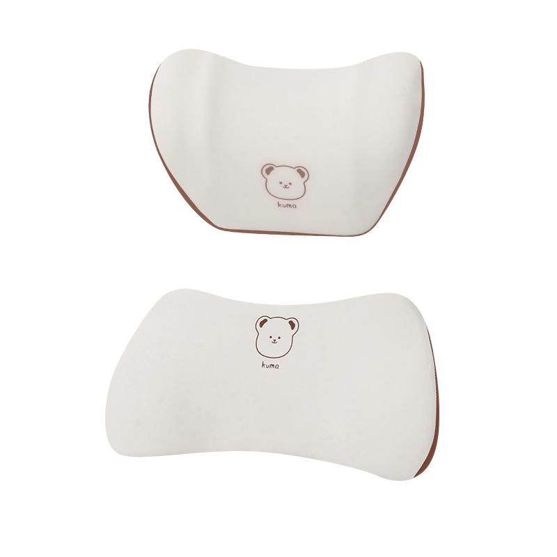 Car Lumbar Support - Cute Cartoon Girl Seat Lumbar Support - Driver ...