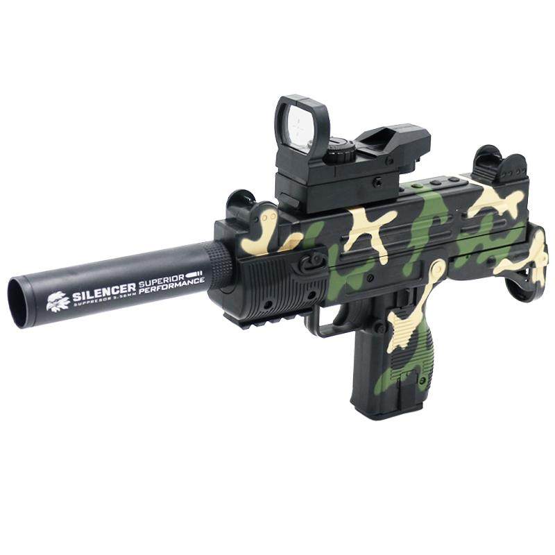 Large Uzi Soft Bullet Ejection Gun Toy Pistol for Children