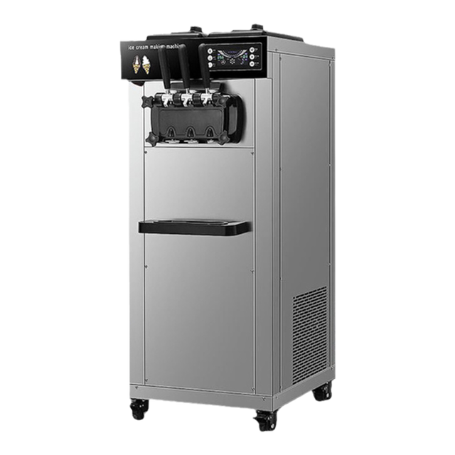 Ice cream machine commercial vertical desktop small sundae cone soft ...