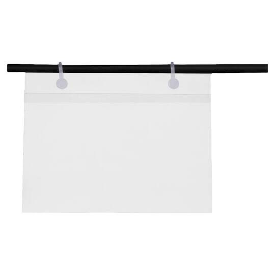 Oblique Cage Hanging Tag Set - Transparent Plastic Material for ...