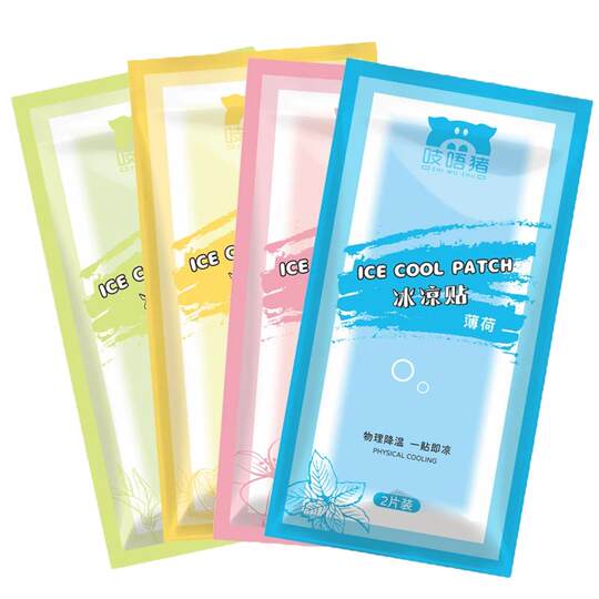 Summer Fruit-Flavored Cooling Patch - Antipyretic Student Military Training
