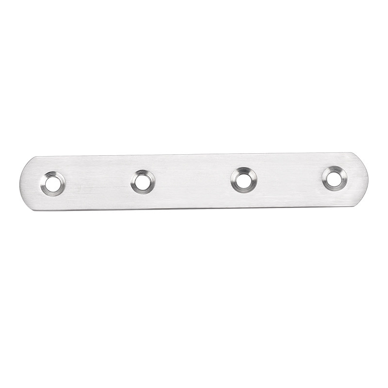 Stainless Steel Flat-Angle Piece Connector, Straight Bar, Corner Code ...