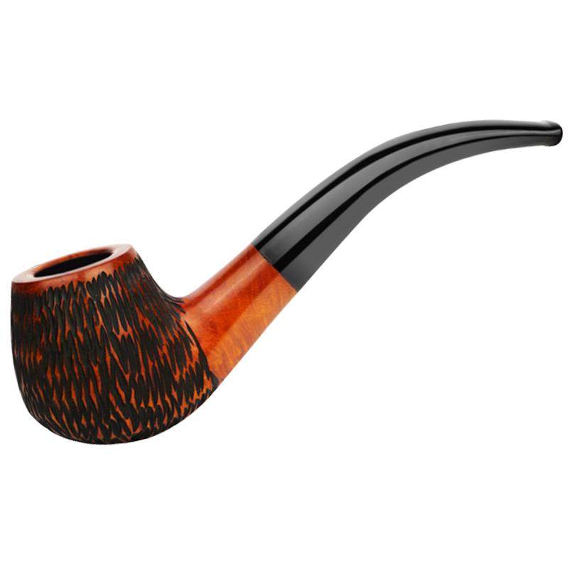 Ensemble complet de pipes en bois massif pour hommes, pots à pipe ...