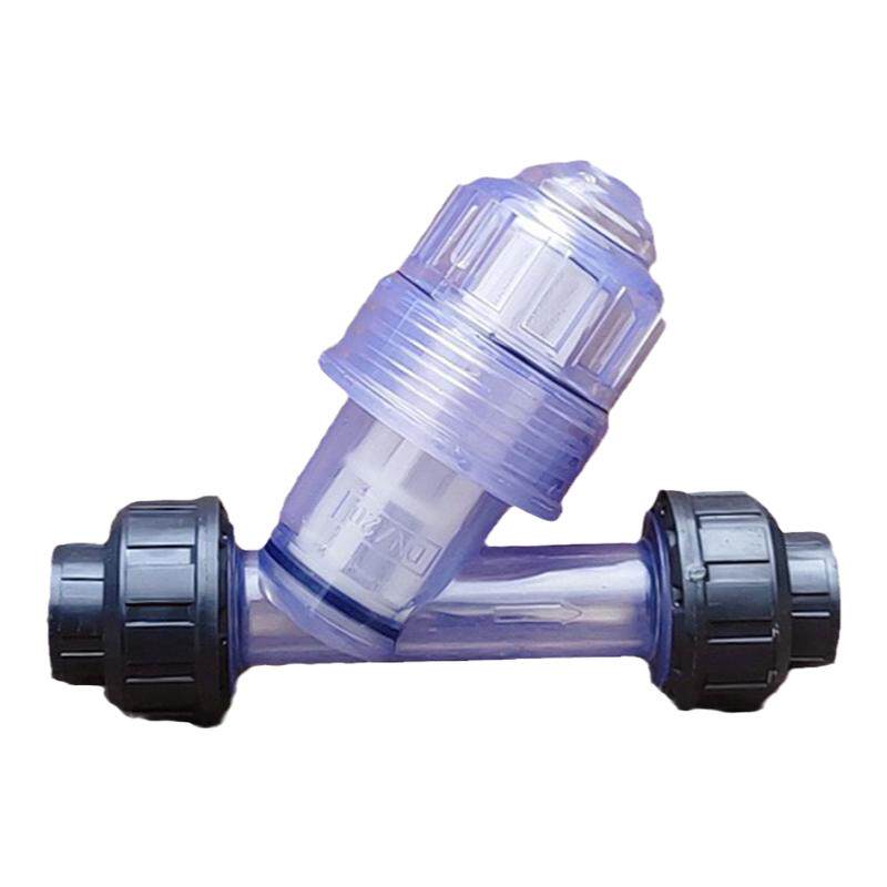 UPVC Pipe Type Y Filter Liquid Plastic with Fully Transparent Filter ...