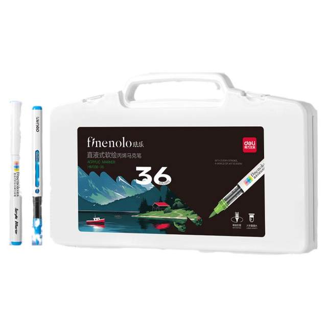 Dequiro straight liquid propylene marks pen is not easy to transmit ...