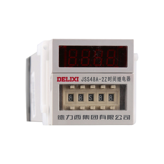 Delixi Electric Power-On Delay DH48S JSS48A-S Time Relay Cycle Type AC220V