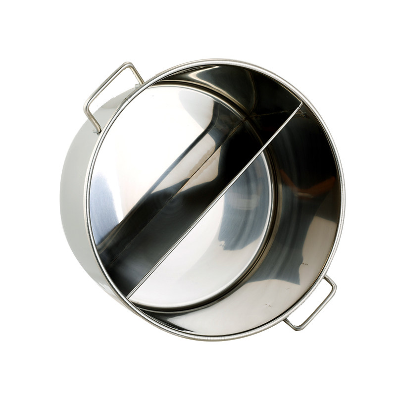 Stainless Steel Mandarin Duck Pot | Commercial Spicy Soup Pot with ...