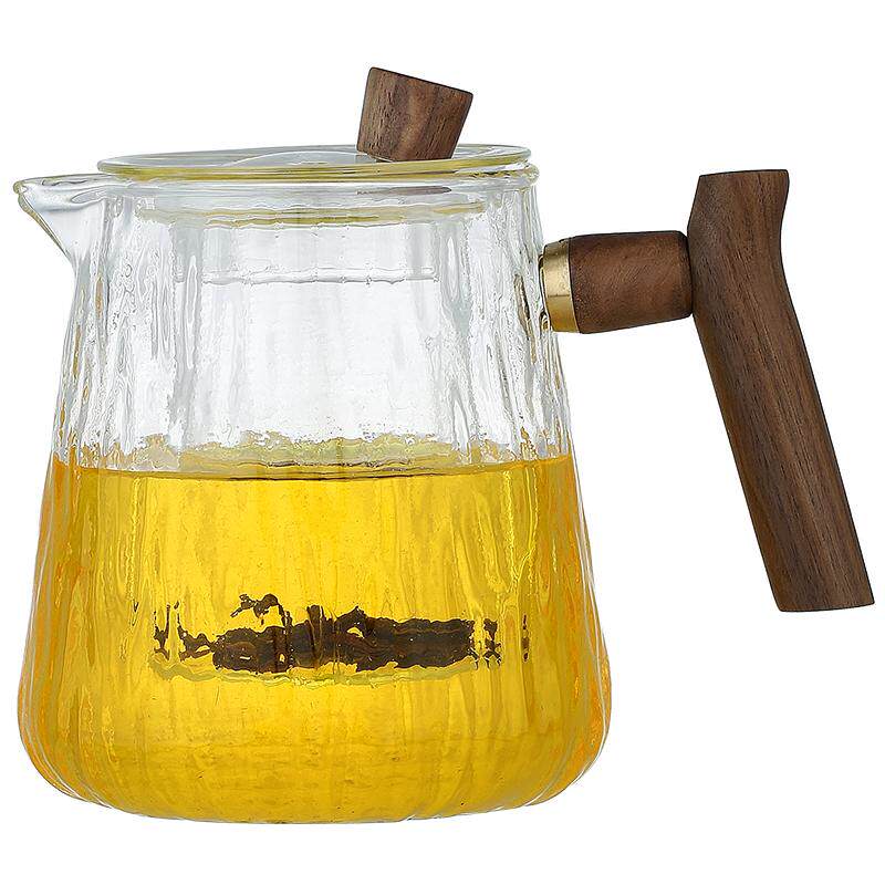 Ju Qianyi Heat-Resistant Glass Teapot - Chinese Style Tea Kettle with ...