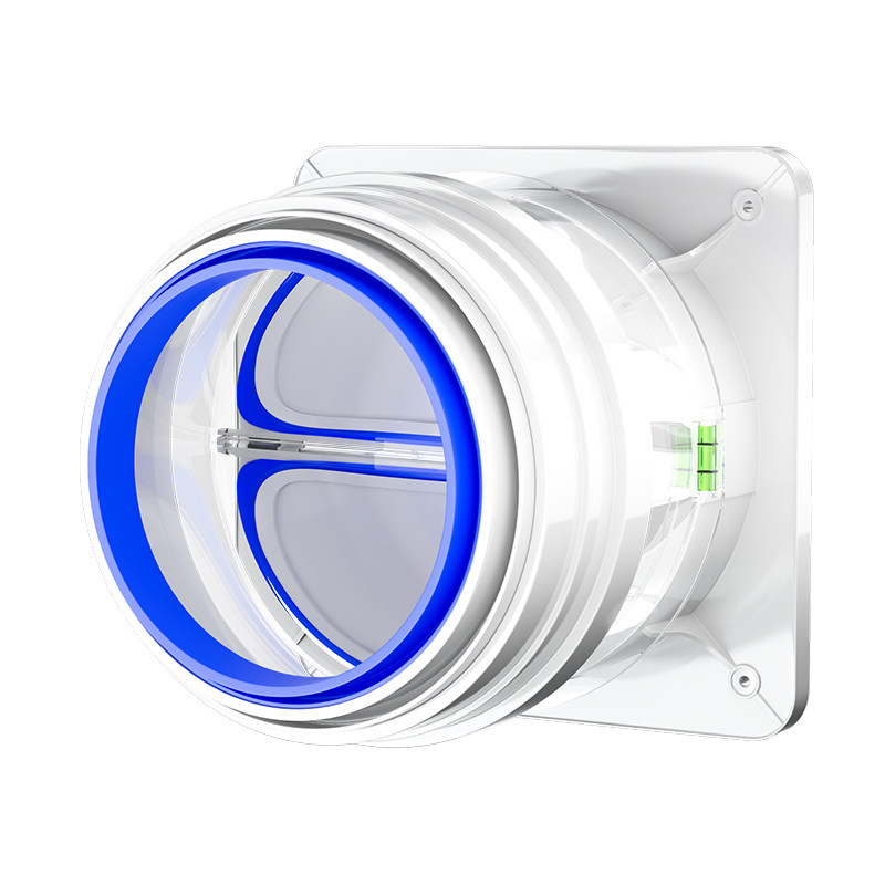 Range Hood Exhaust Pipe One-Way Check Valve - Kitchen Special Flue ...