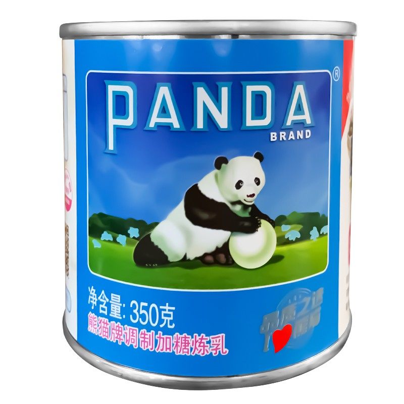 Panda Condensed Milk 350g - Sweetened Milk for Baking & Desserts