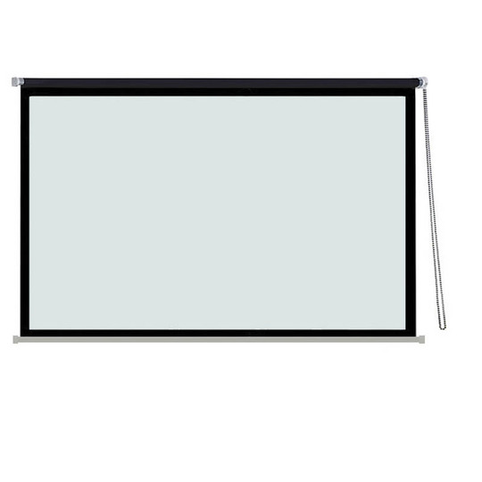 Layar proyektor angkat rumah proyeksi layar tarik tangan