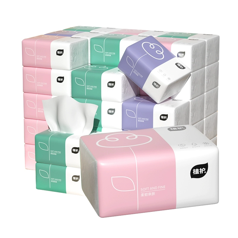Plant Protection Tricolor Flower Facial Tissue - 96+ Sheets
