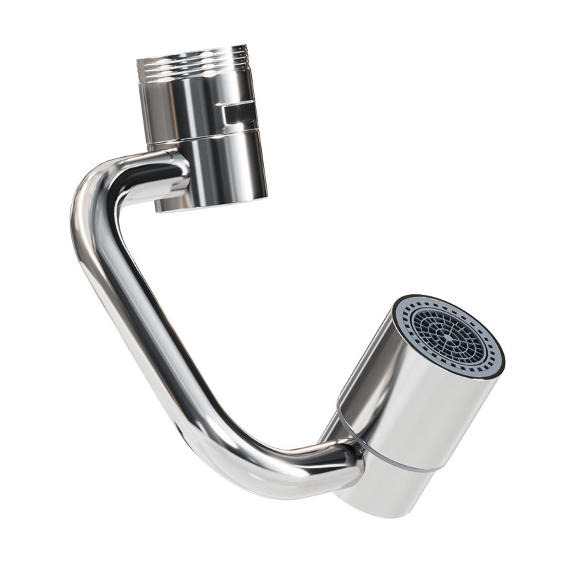Bathroom Mechanical Arm Faucet Bubbler with Rotating Water Outlet