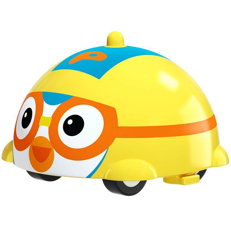 Pororo Bolele Gyro Bil - Roterende Fingaftyrs Kamp Legetøj til Børn