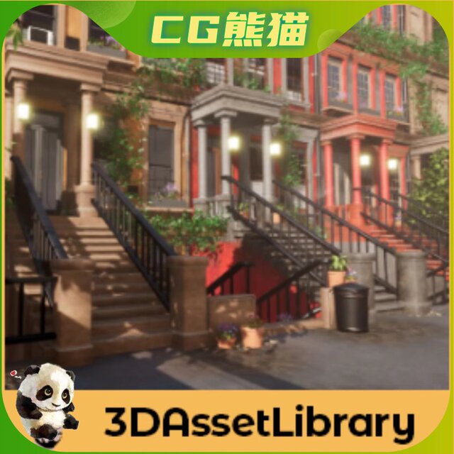 UE4 Unreal 5 Modular Buildings Vol 1 modular outer building house props ...
