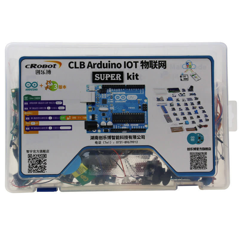 Arduino Uno R3 Starter Kit - IoT & Scratch Programming