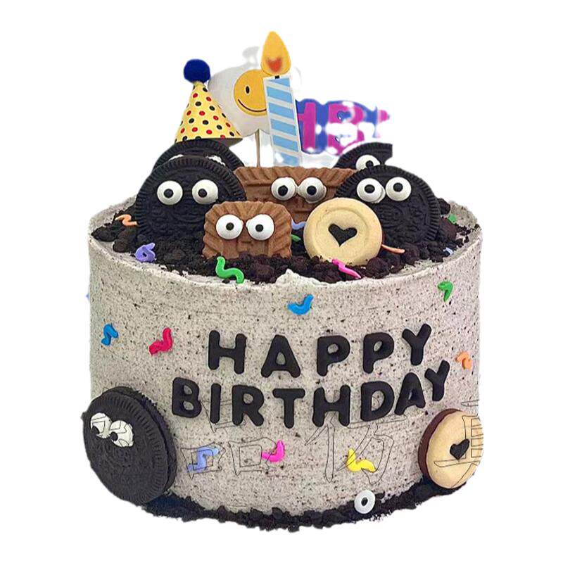 Yipin Simulation Cake Model - Realistic Cartoon Cake for Display ...