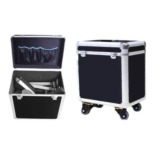Aluminum Alloy Trolley Case with Open Lid - Hardware Tools Digital ...