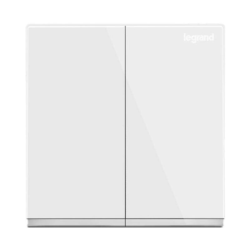 TCL Rogrand Yijing Magnolia White Belt LED Light Switch Socket Set