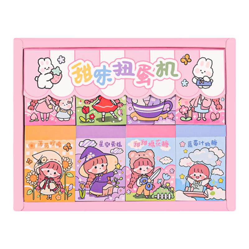 Long Poem Doodle Stickers - Cute Cartoon Decorative Stickers