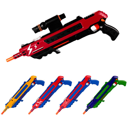 BugSalt Power Shotgun Fly Gun - Genuine Silver Creative Toy Gun