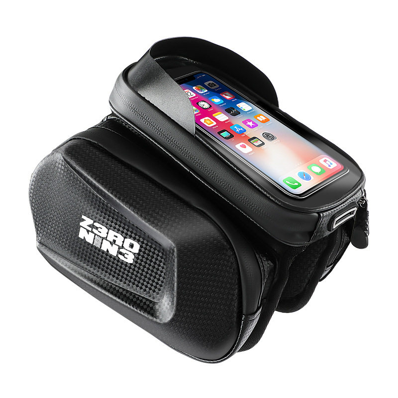 Bike Bag Front Rail Bag - Waterproof Saddle Bag Bicycle Upper Tube ...