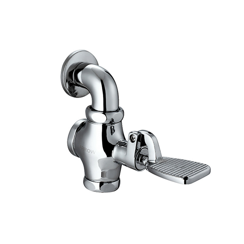 Wrigley Foot-Operated Squat Toilet Set Foot Flush Delay Valve Squat ...