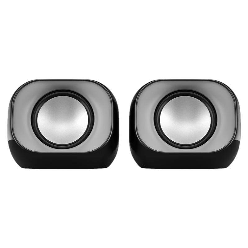 HP/HP DHS-2111 Computer Audio Speaker | Wired Desktop Mini Subwoofer