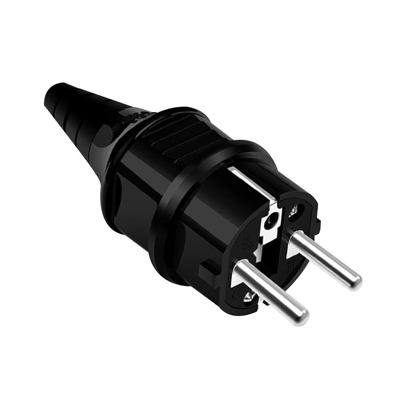 European Standard Power Plug 16A Two-Round French Male and Female ...