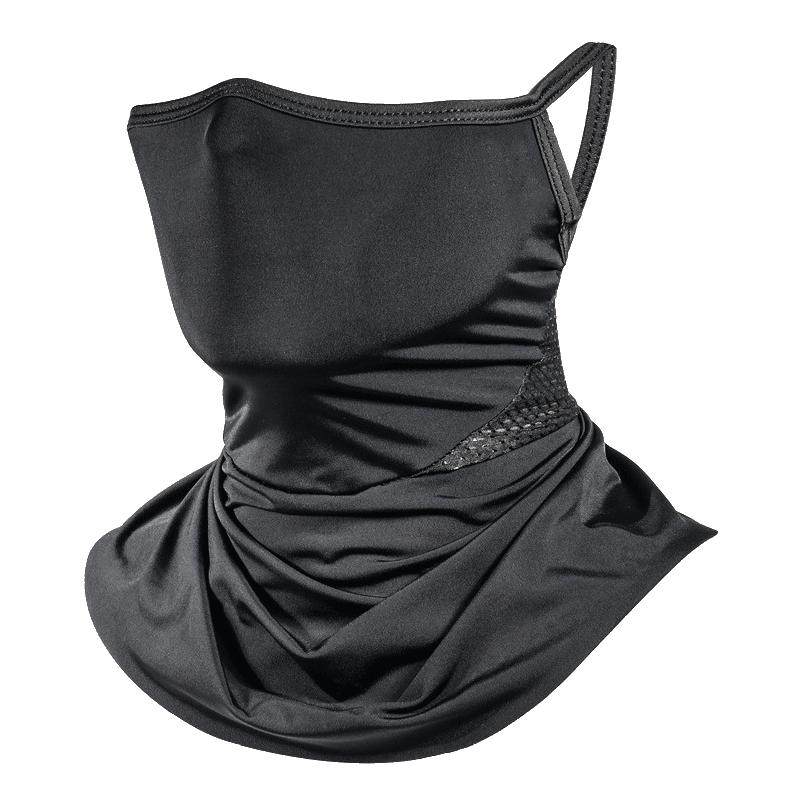 Tooktro Men's Ice Silk Motorcycle Face Mask - Summer Sun Protection