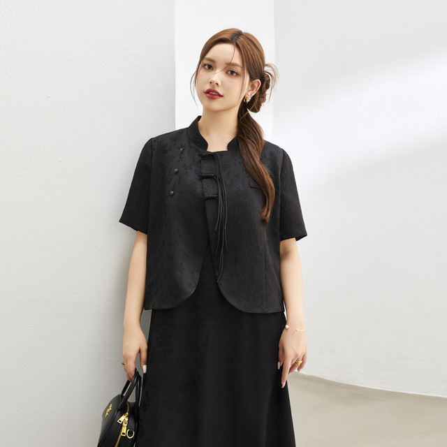 Xianli show large size women's summer new Chinese new Chinese shirt ...