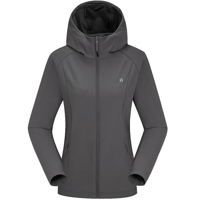 French LAFUMA outdoor waterproof elastic soft shell jacket women's ...