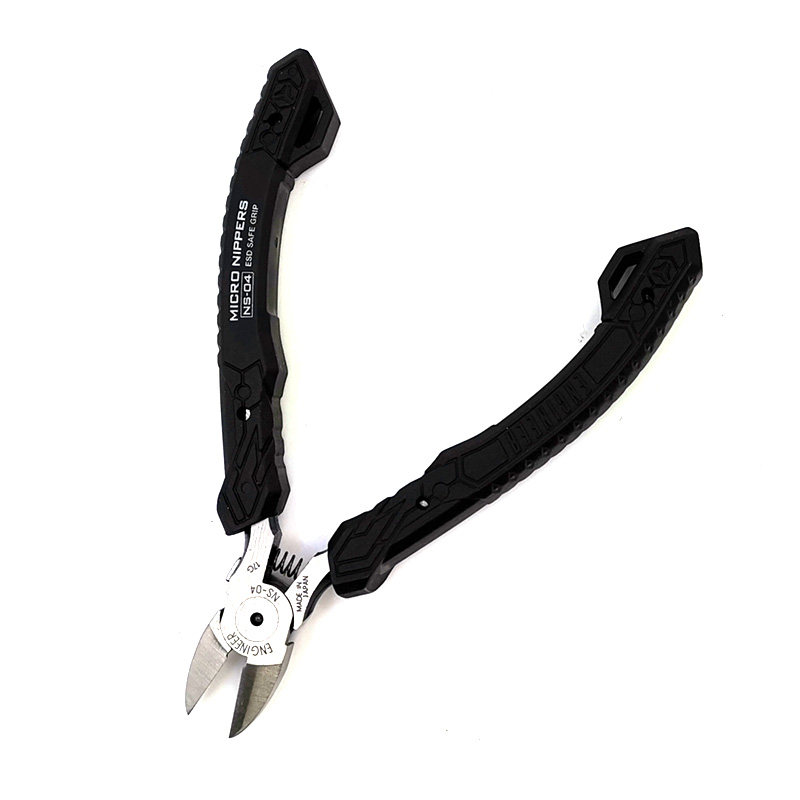 Engineer NS-04 5-Inch Anti-Static Precision Oblique Pliers