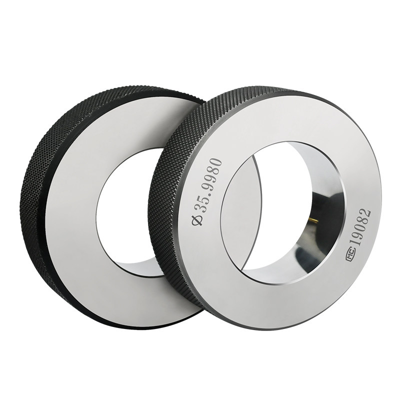 Smooth ring gauge inner diameter pass and stop gauge calibration ring ...