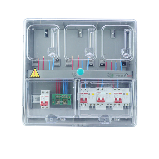 Longhang Electric Power 3-Bedroom Transparent Meter Box - Outdoor ...