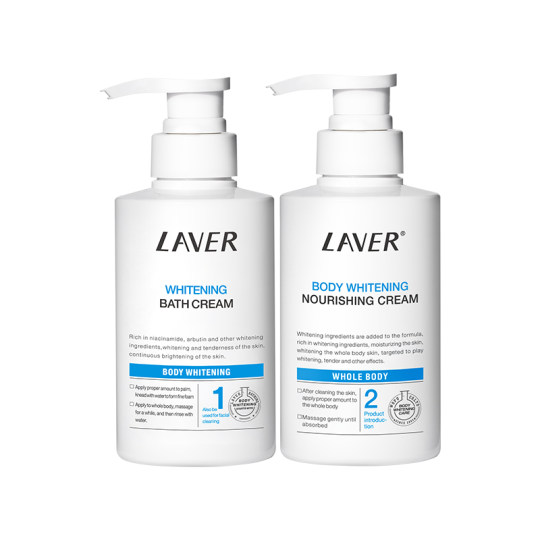 Laver Levere Full Body Whitening Set Whitening Shower Gel Niacinamide ...