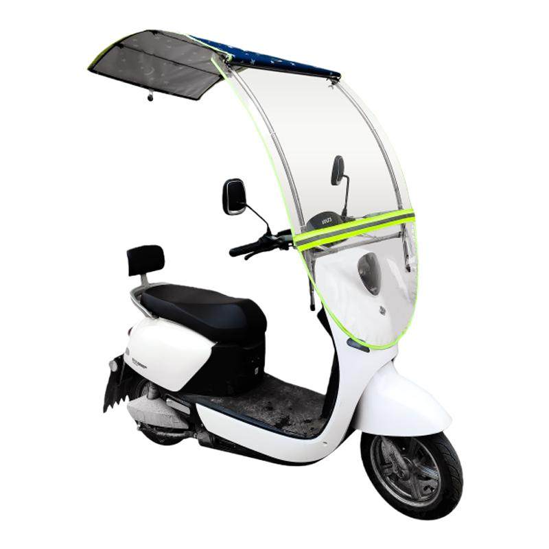 Universal Detachable Fully Automatic Two-Wheel Windshield and Sun ...
