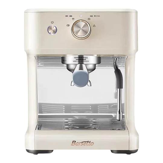 Machine à café barsetto/yumtu m2c cold brew - mousseur de lait semi-automatique italien