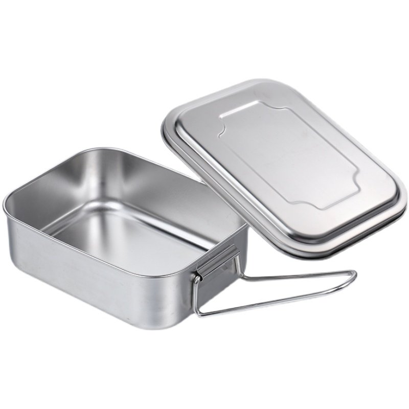 Lunch Box Food Grade Rectangular with Lid | Ideal for Office Workers ...