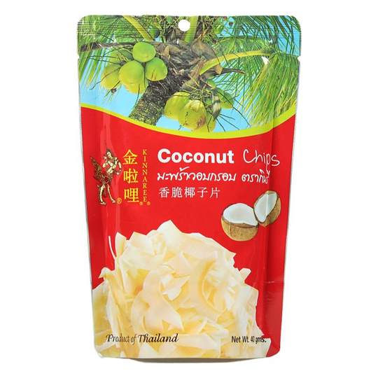 Thailand Imported Small Snacks: Jinlali Crispy Roasted Coconut Flakes ...