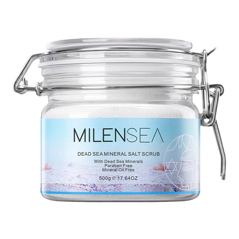 Israel milensea badesalz aus dem toten meer – peeling-körperpeeling gegen akne und milben