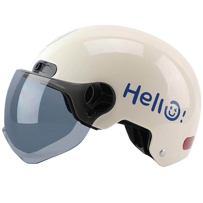 Andes Xy122-3 Half Helmet - Summer Electric Moped Helmet