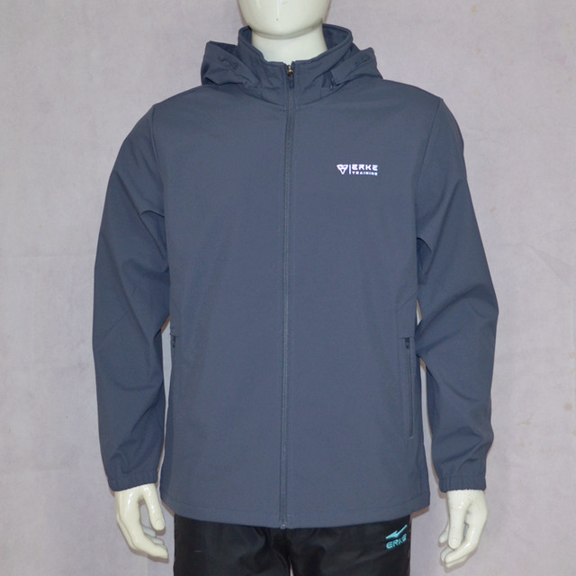 Hongxing Erke Men's Velvet Thickened Windbreaker Jacket 2023 Autumn and ...