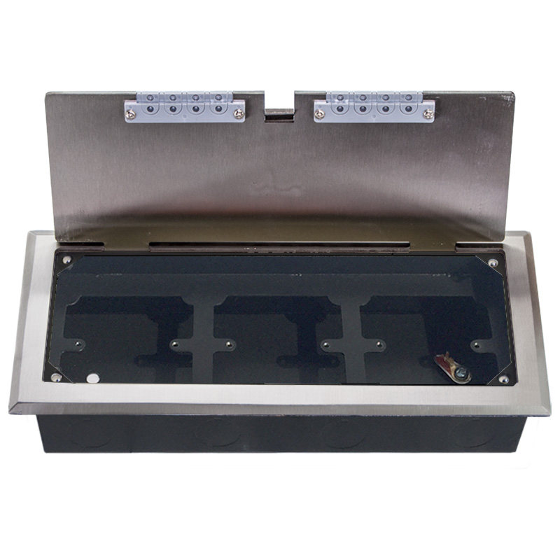 Stainless Steel Open Type 3-Position 86 Panel Floor Plug Open Type ...